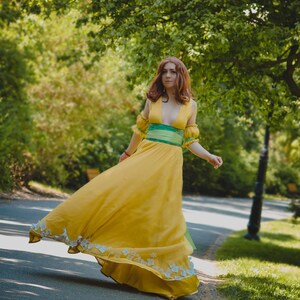 Ida Emean Elven Gown Summer Cosplay Witcher Elf Sorceress LARP - Etsy