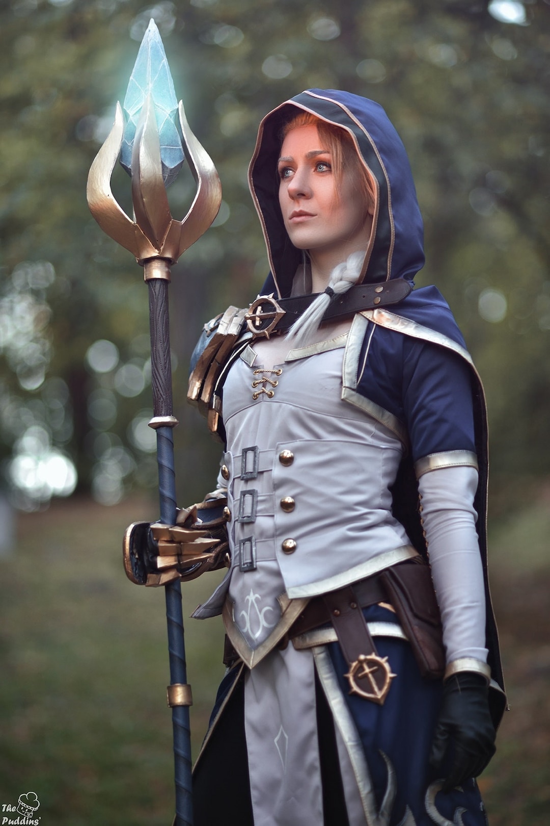 Jaina Cosplay Admiral Proudmoore Warcraft Costume Mage Battle Azeroth ...