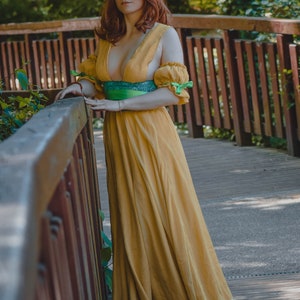 Ida Emean Elven Gown Summer Cosplay Witcher Elf Sorceress LARP - Etsy