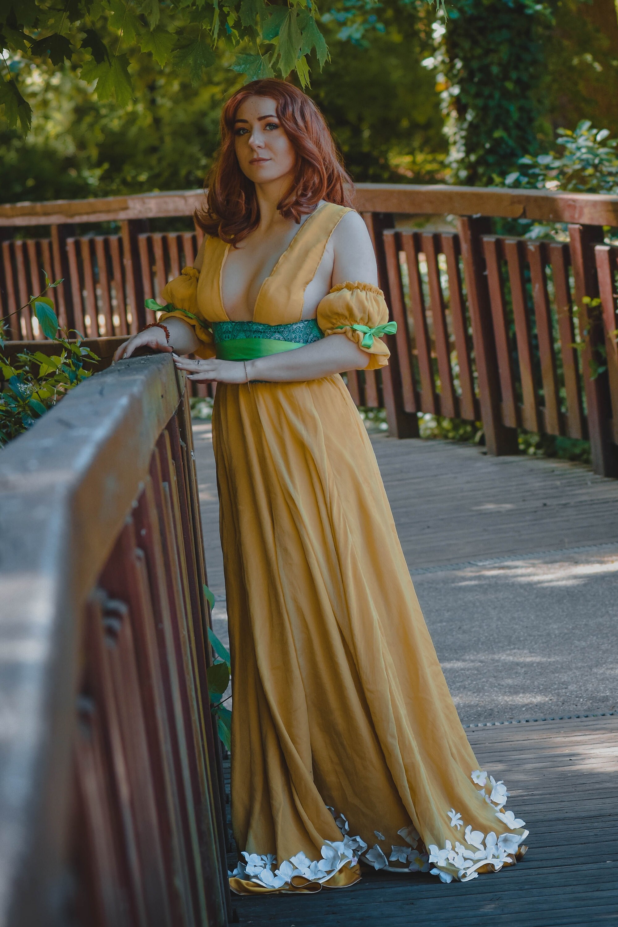 Ida Emean Elven Gown Summer Cosplay Witcher Elf Sorceress LARP - Etsy