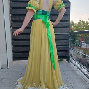 Ida Emean Elven Gown Summer Cosplay Witcher Elf Sorceress LARP - Etsy