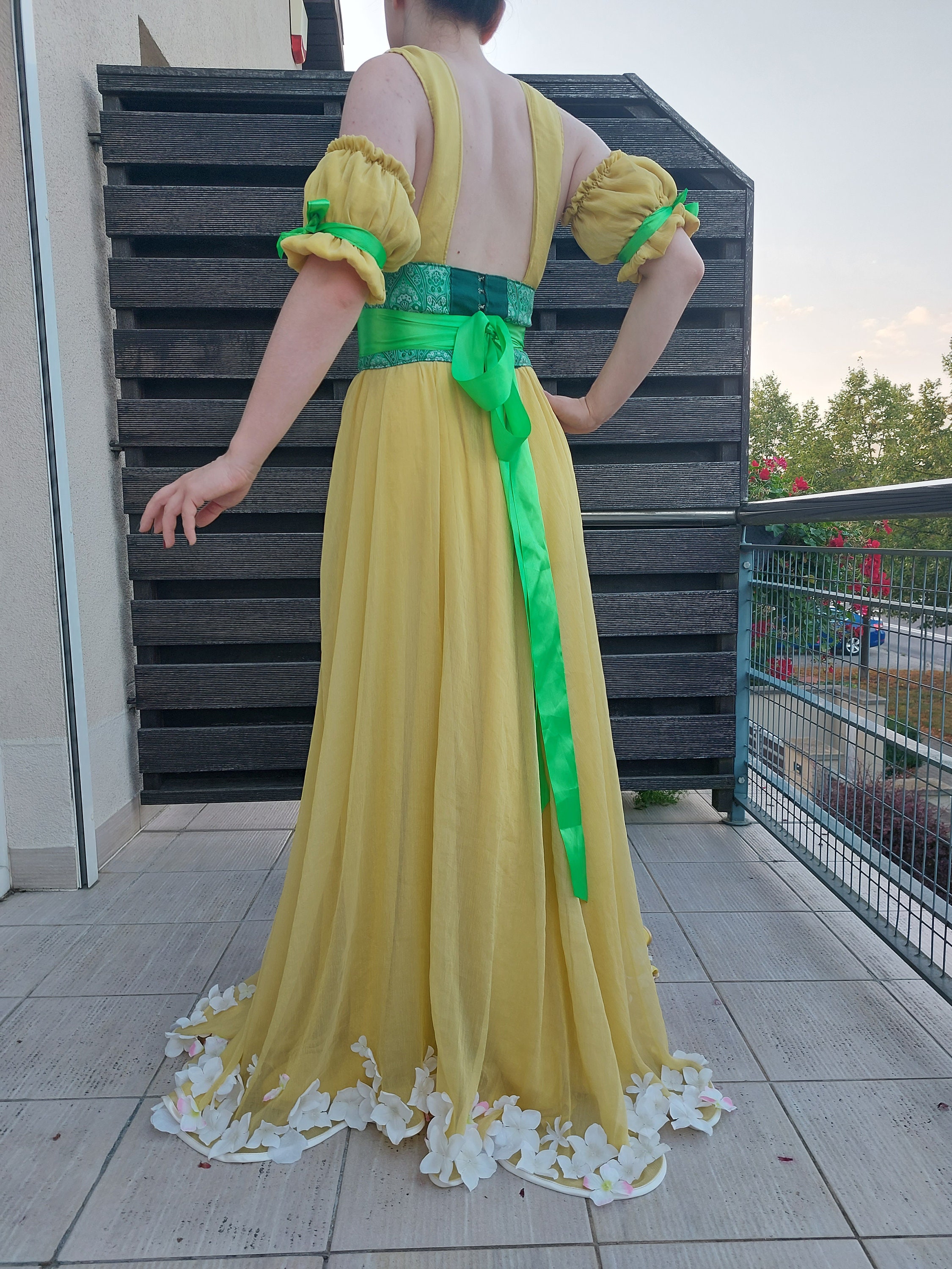 Ida Emean Elven Gown Summer Cosplay Witcher Elf Sorceress LARP - Etsy