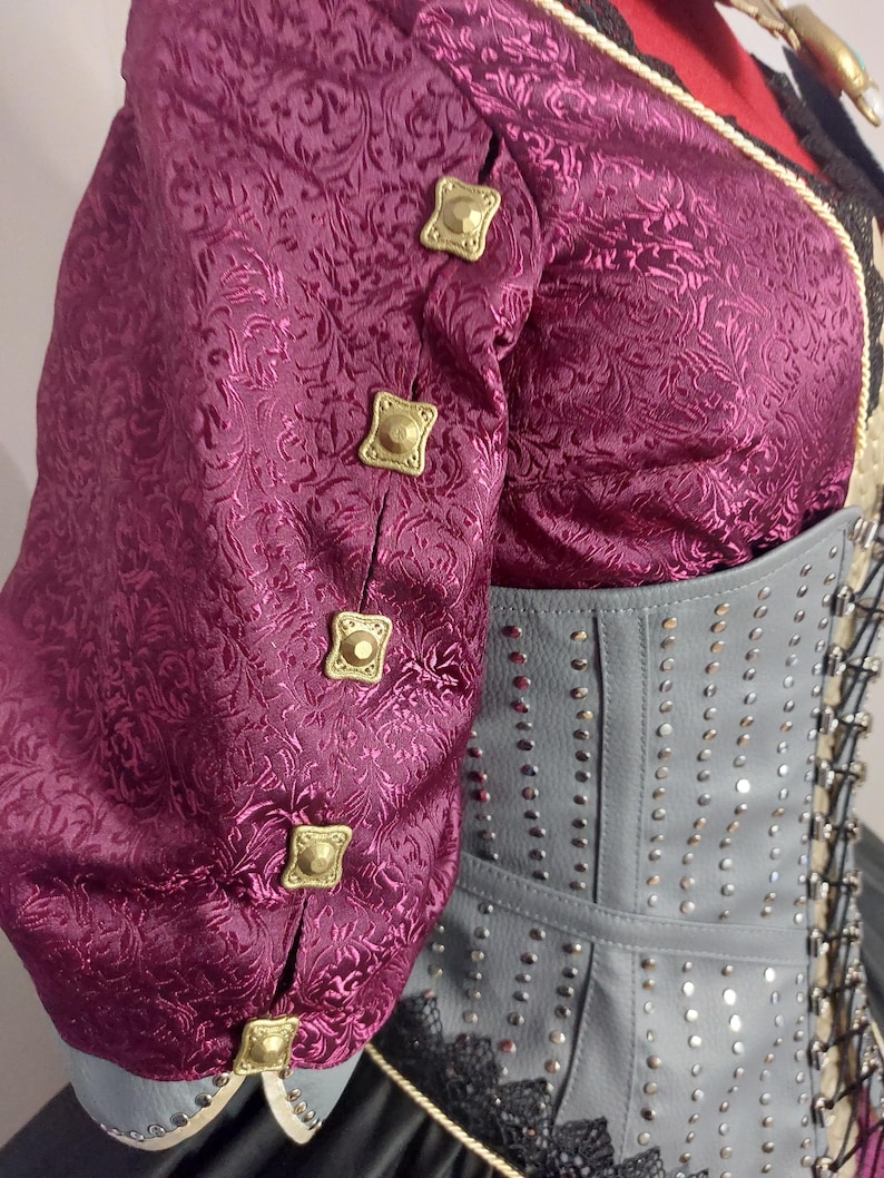 Morrigan Ball Gown Cosplay Costume Dress Dragon Age Renaissance Fair ...