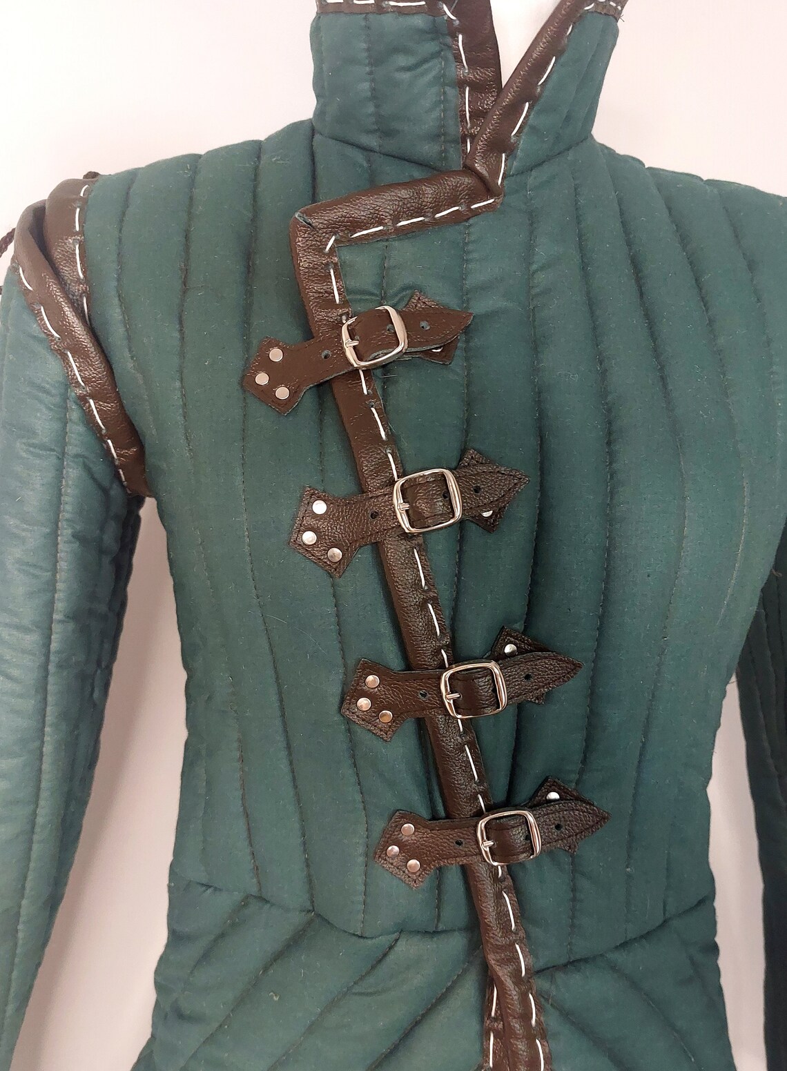 Larp Gambeson Fantasy Wood Elf Warrior Medieval Outfit - Etsy