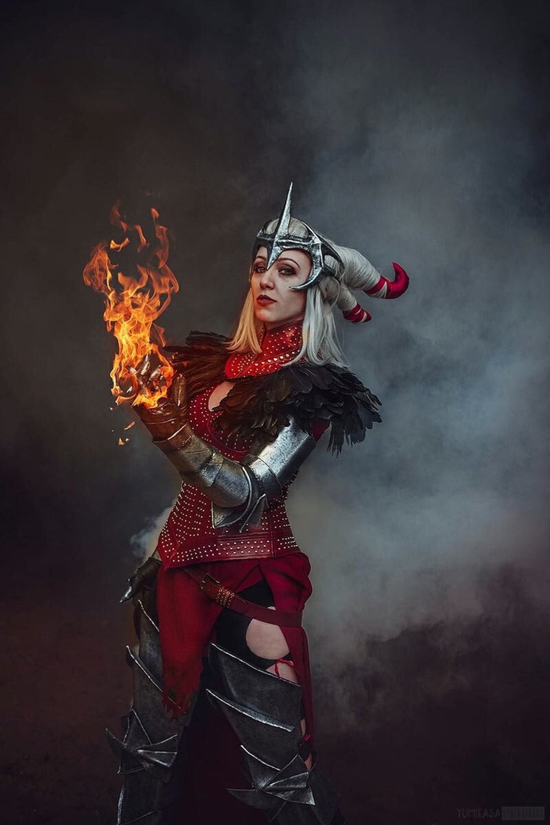 Dragon Age Cosplay Witch Costume Flemeth Sorceress Fantasy Armor - Etsy