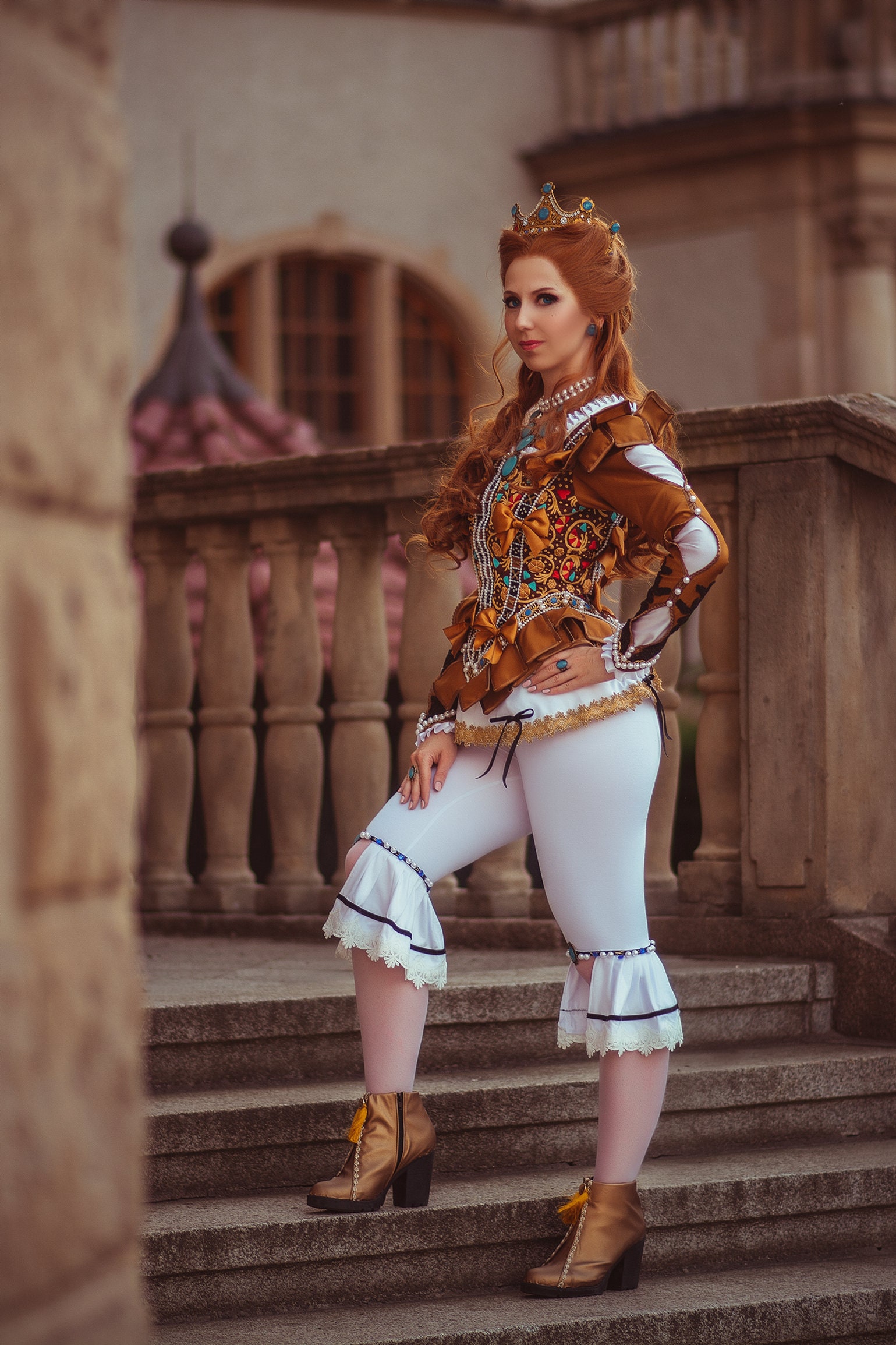 Anarietta Duchess Witcher Queen Anna Henrietta Dress Ball Cosplay ...