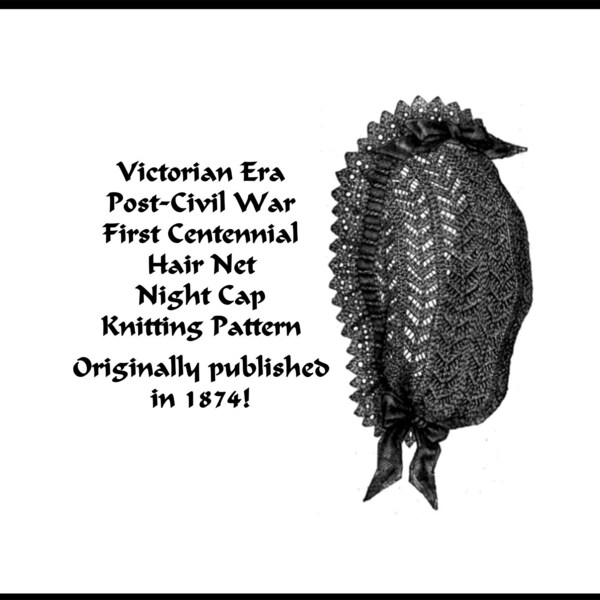 Knit Night Cap - Etsy