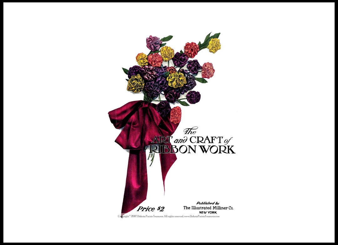 Millinery Art & Craft of Ribbonwork PDF DOWNLOAD Book 1919 Flapper Hats ...