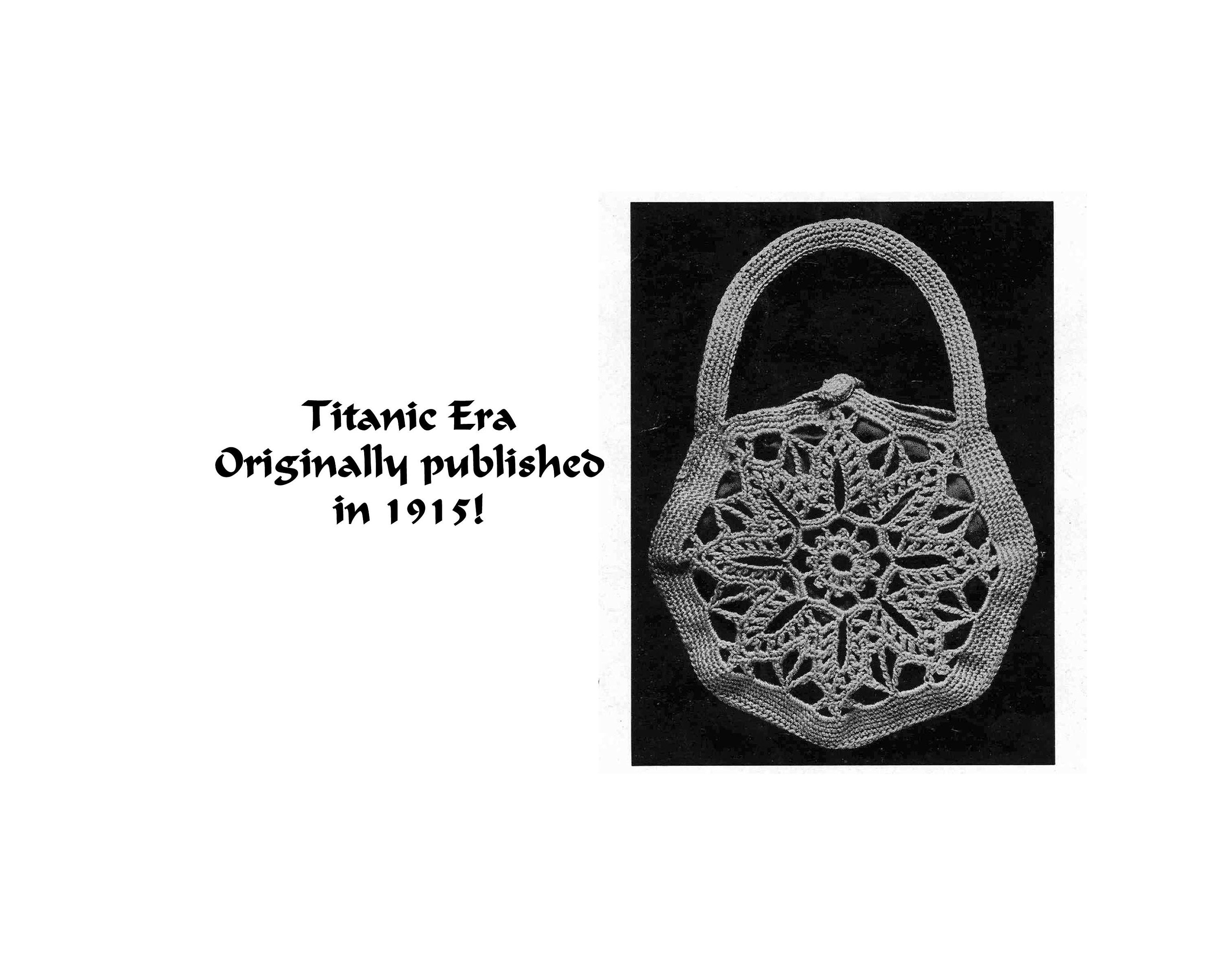 Irish Crochet Purse Pattern