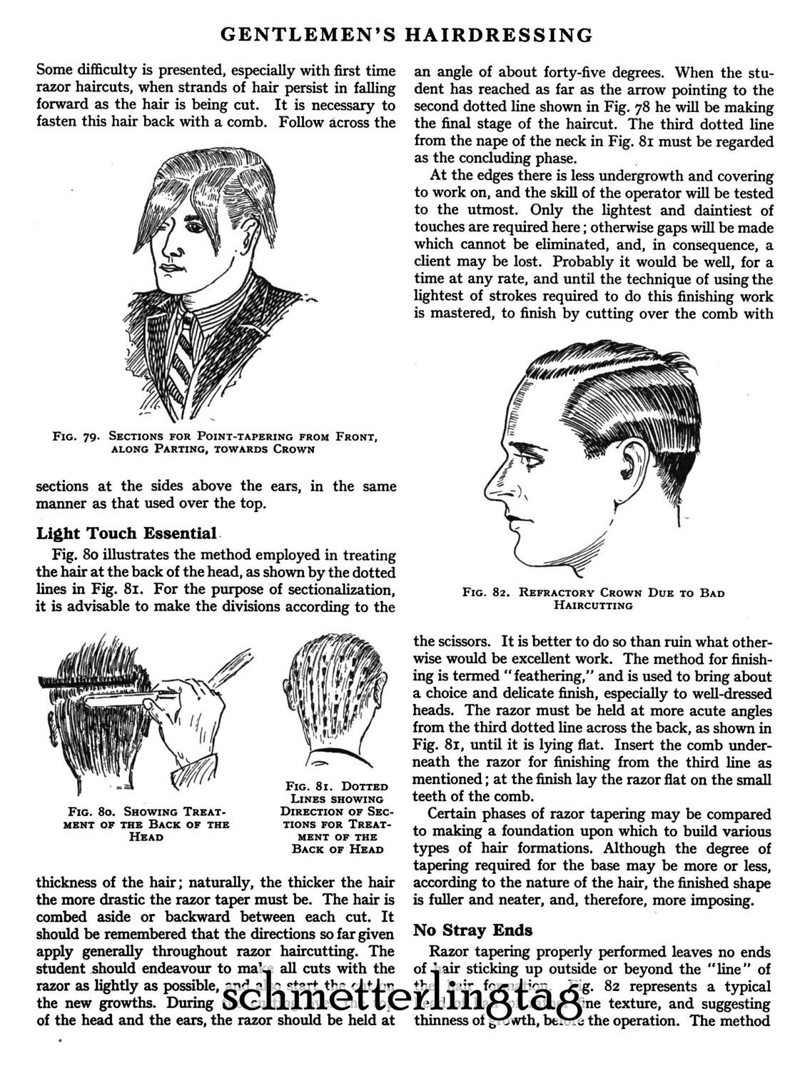 Prohibition Gangster Hairstyle Book 1930s Depression Era Men Children ...