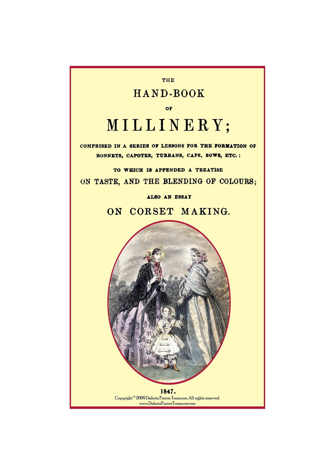 Antebellum Millinery Book Hat Making Make Civil War Hats Bonnets ...
