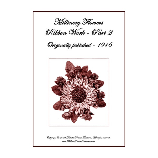 Millinery Book - Etsy