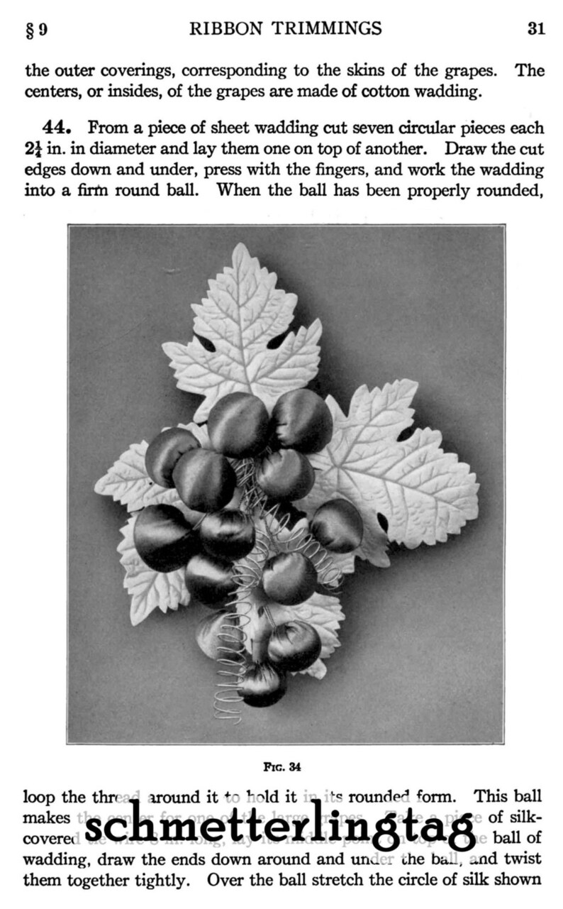 1916 Millinery Book Woman's Institute Ribbon Flower Making - Etsy