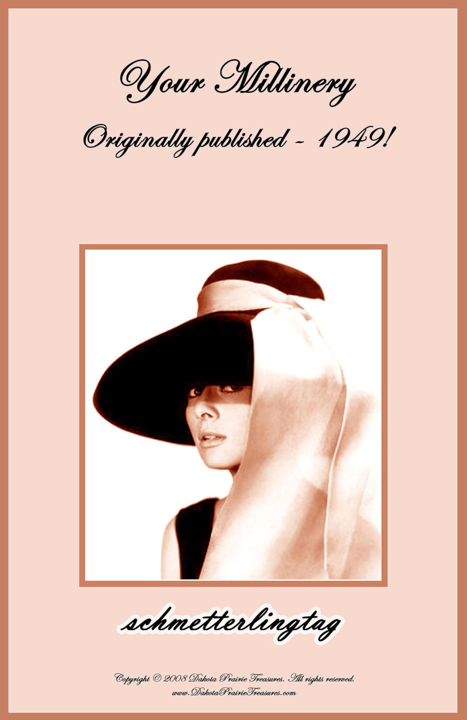 Your Millinery Book Make WWII 40s Hat Fashions Illustrated DIY - Etsy