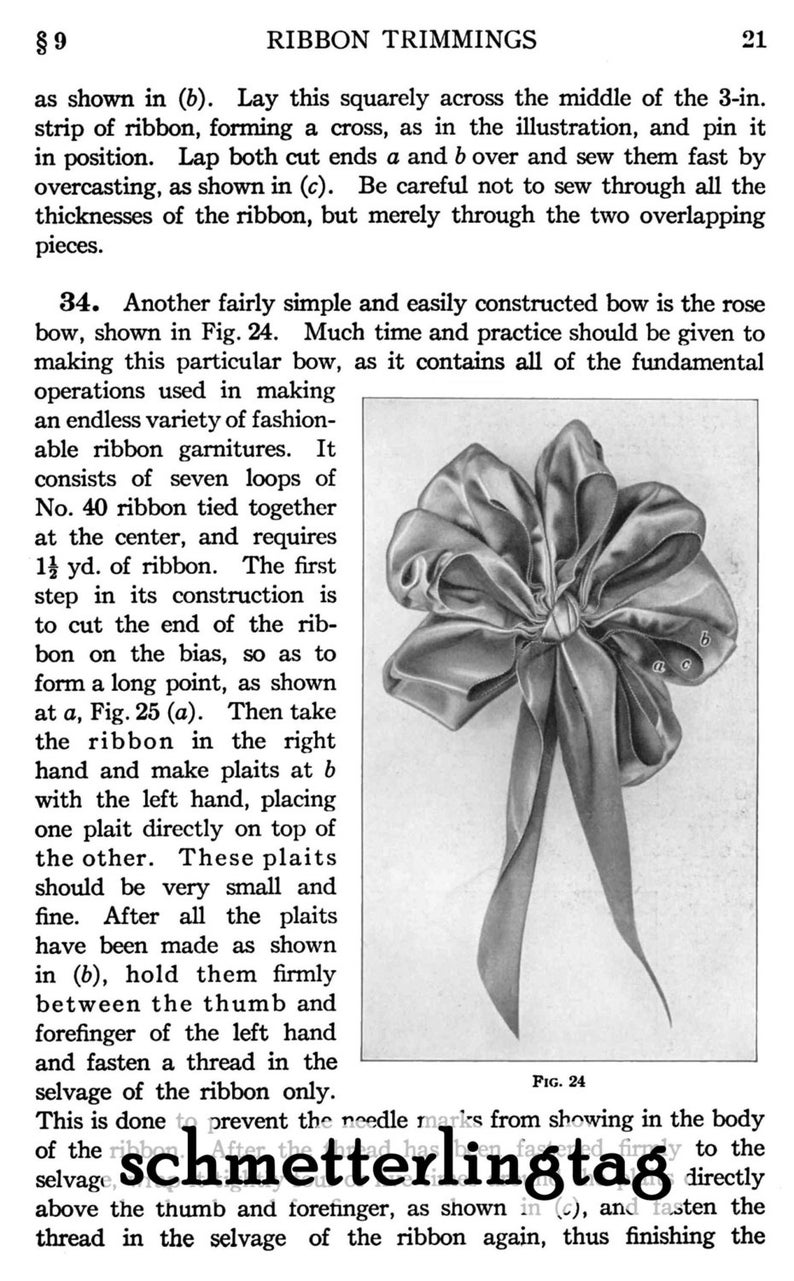 1916 Millinery Book Woman's Institute Ribbon Flower Making - Etsy