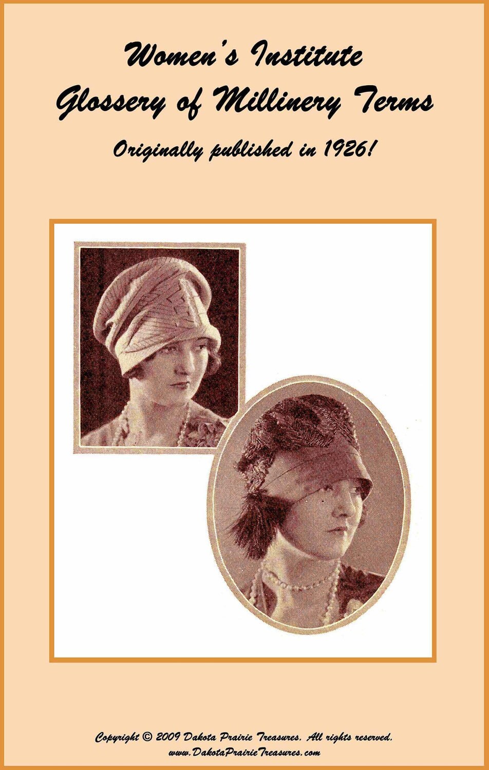 1926 Millinery Book Flapper Roaring 20s Prohibition Hat Making - Etsy