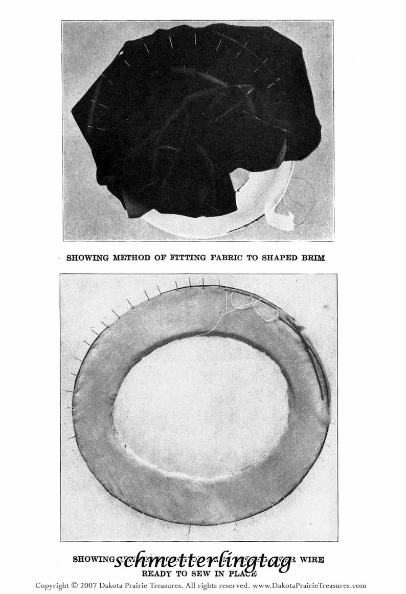 Make Your Own Hats Book MARTIN Milliner Lessons Flapper Prohibition ...