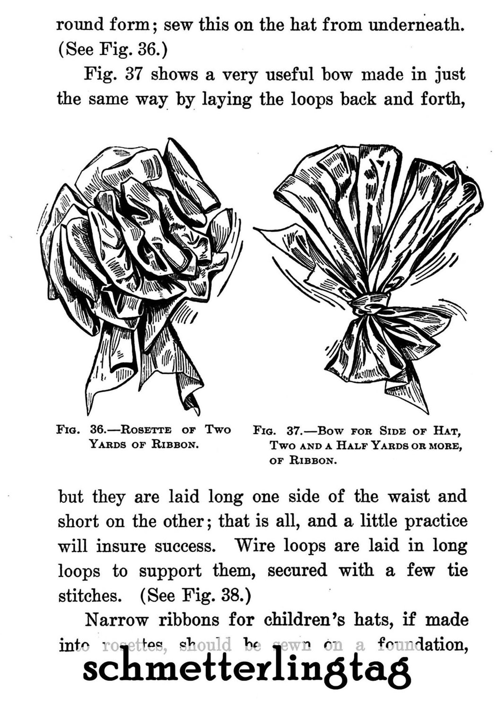 1907 Millinery Book: Edwardian Hat Making Guide for Home Milliners - Etsy