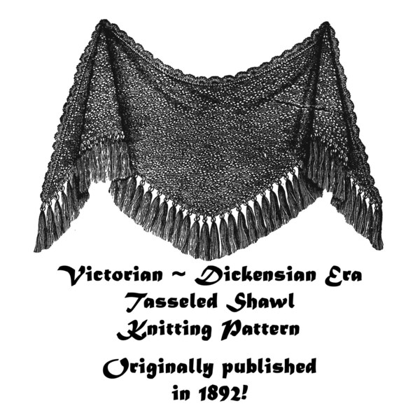 Victorian Shawl - Etsy