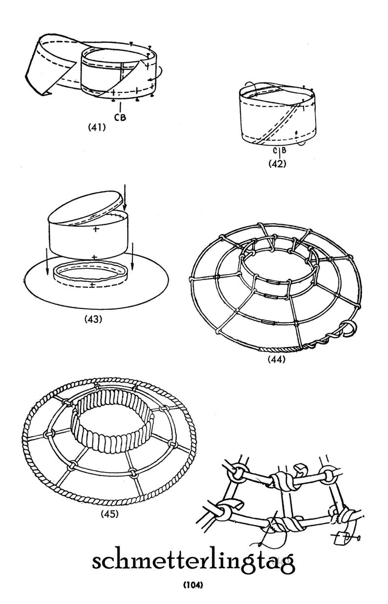 1950 Millinery Lessons Book HAT TACTICS Making Hats Pattern Millinery DIY Guide Postwar Atomic ...
