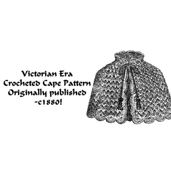 Victorian Cape - Etsy