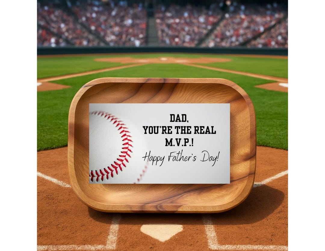 Baseball Dad Gift Tag, Fathers Day Tag, Baseball Gift Tag, Fathers Day ...