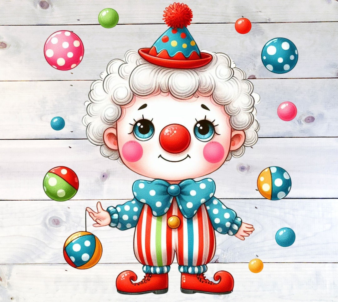 Clown Girl File, Cute Clown, Clowncore, Clown Design, Baby Clown ...