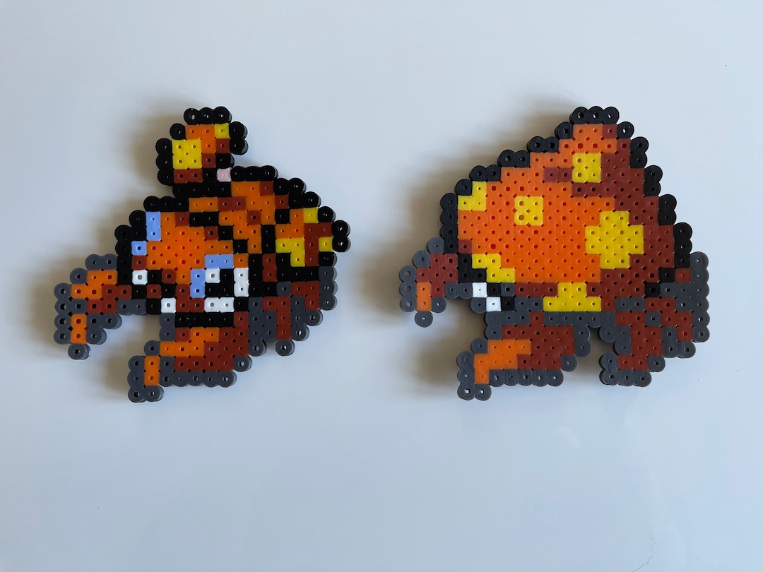 Paras Evolution Pokémon Perler Fuse Bead Pixel Art Sprite - Etsy