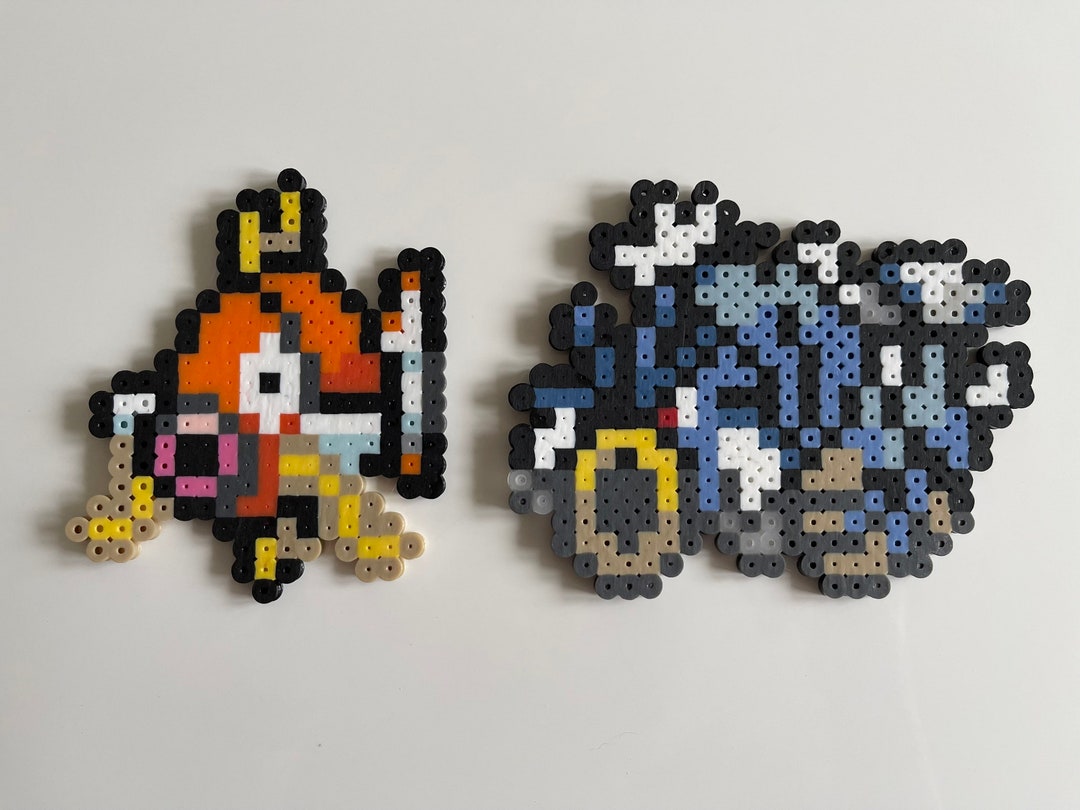 Magikarp Evolution Pokémon Perler Fuse Bead Pixel Art Sprite - Etsy