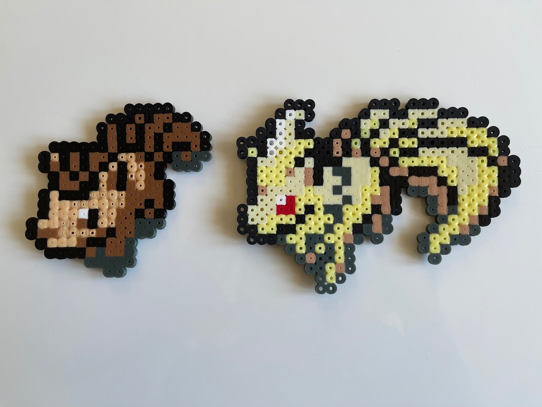 Vulpix Evolution Pokémon Perler Fuse Beads Pixel Art Sprite - Etsy.de