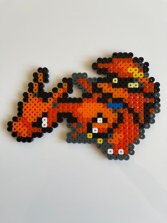 Pixel Art Templates Pokemon Charmander
