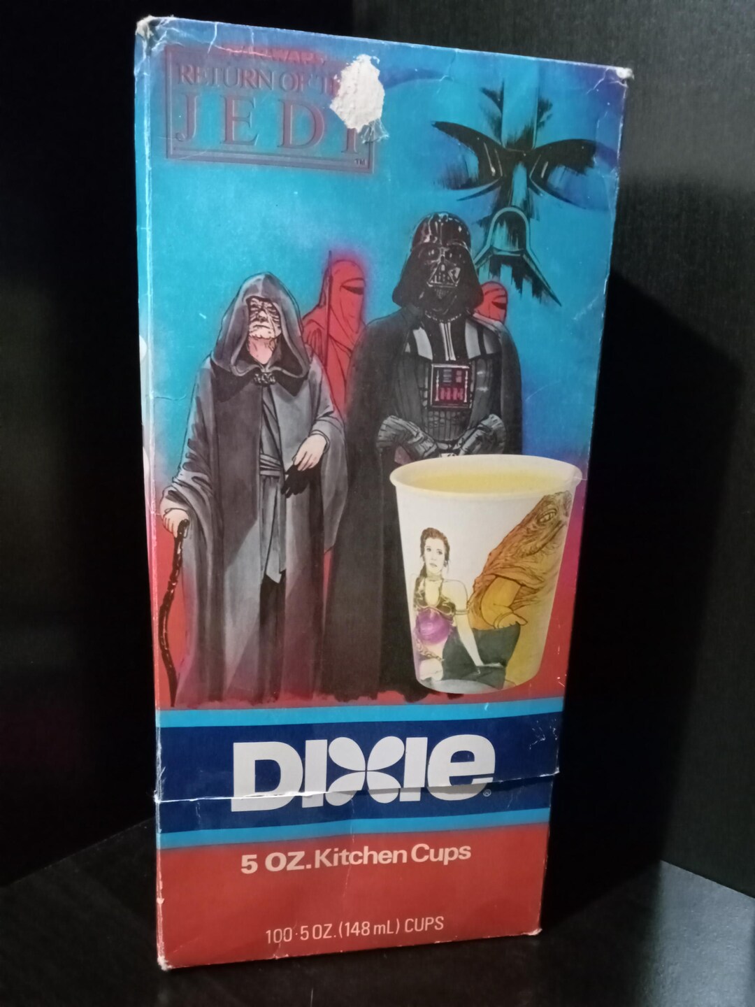 1983 Star Wars: Return of the Jedi Dixie Single Serving Cups. 4 ...