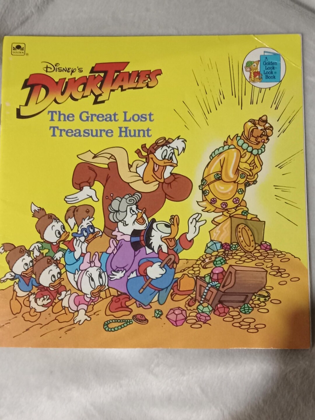 Disney's Duck Tales 1987 "the Great Lost Treasure Hunt" Look Look ...