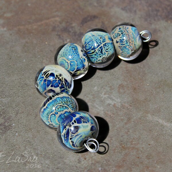 Round Lampwork Beads - Etsy