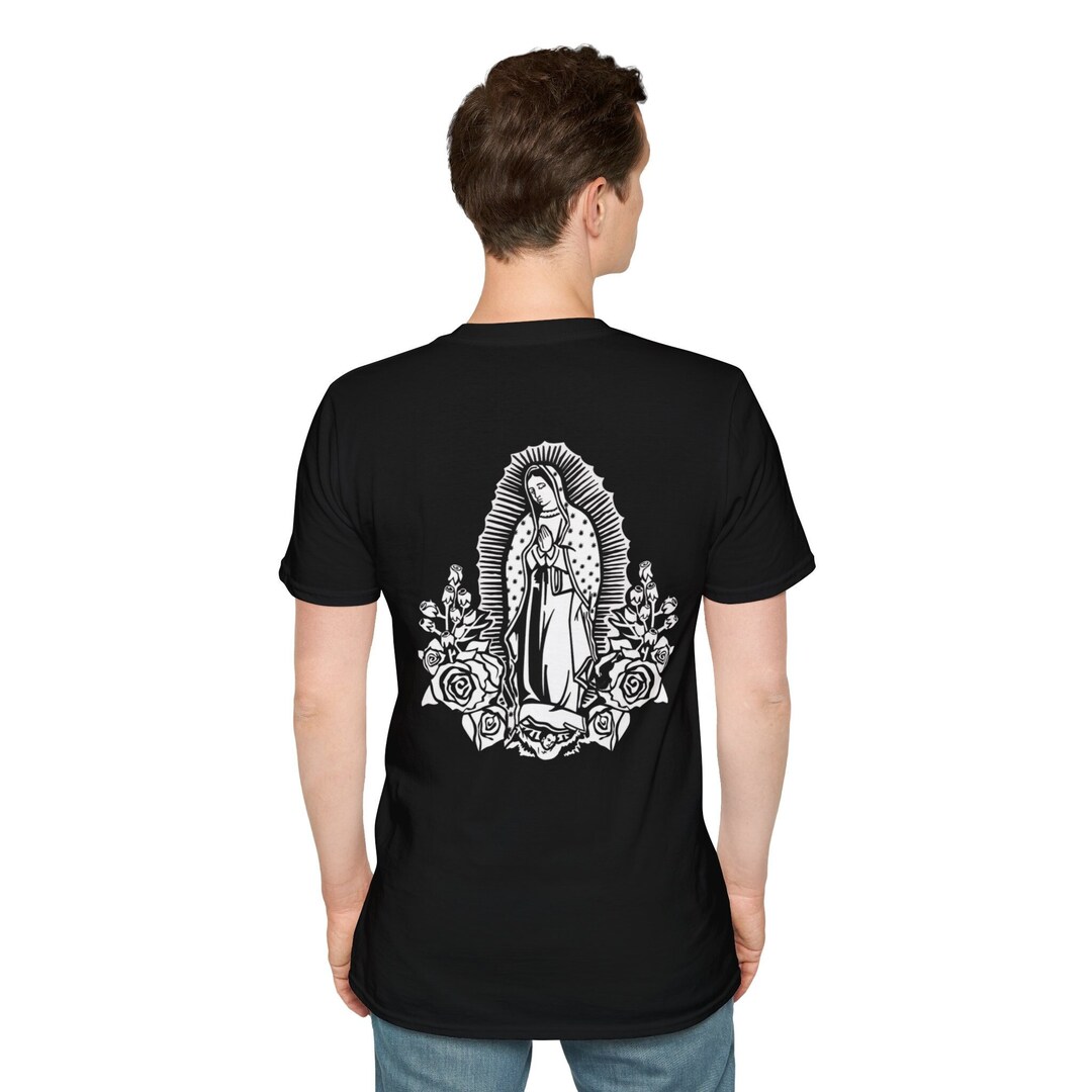 Our Lady of Guadalupe T-shirt, Mexican Lady Guadalupe Shirt,our Lady Guadalupe T-shirt,lady ...