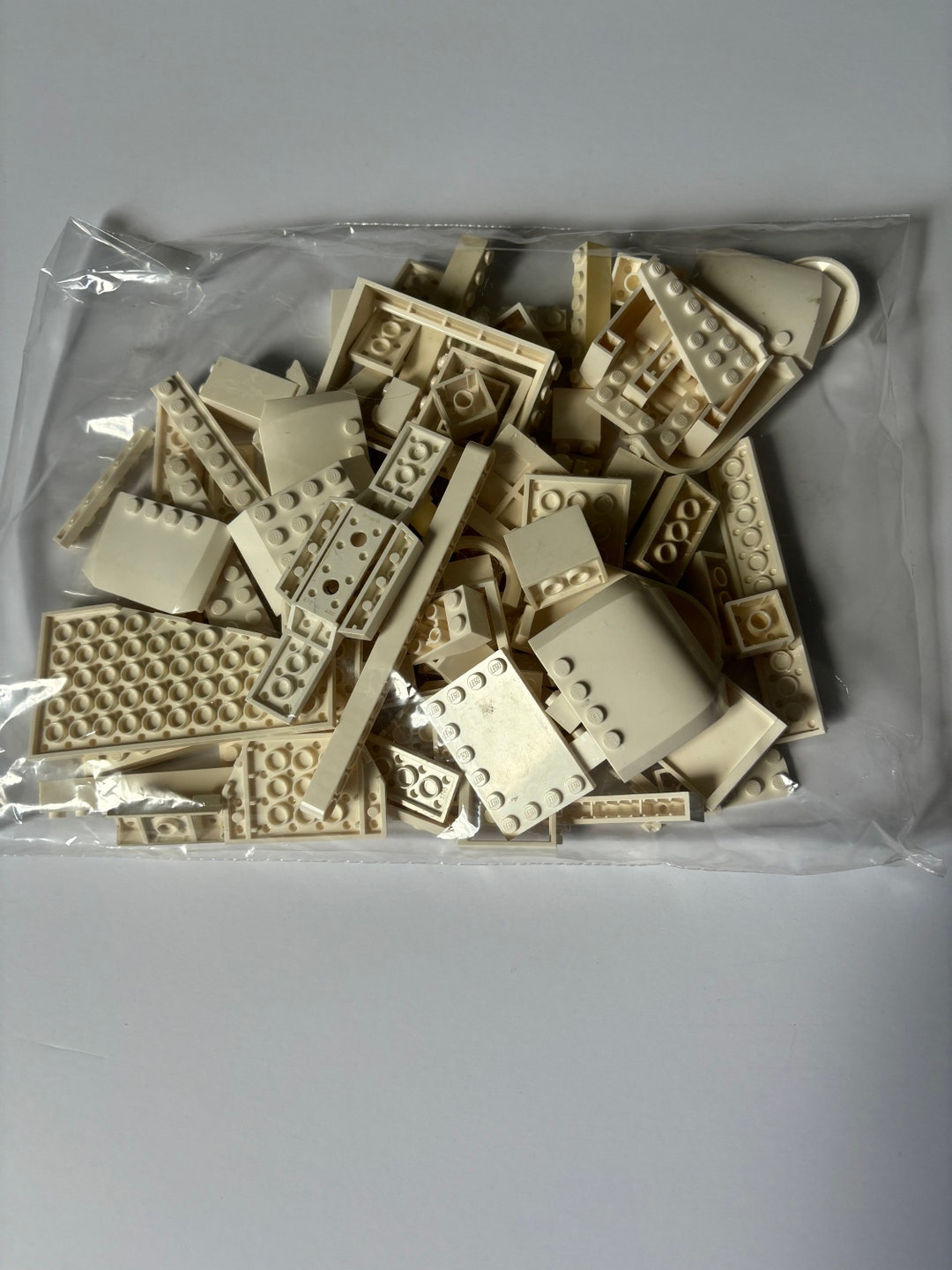 Lego Brick Lot 100 Parts and Pieces White - Etsy