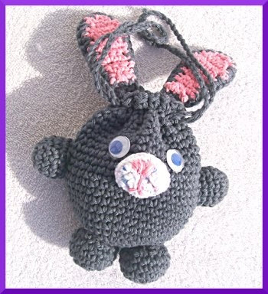 Easter Bunny Bag, Crochet Pattern Instant Download - Etsy