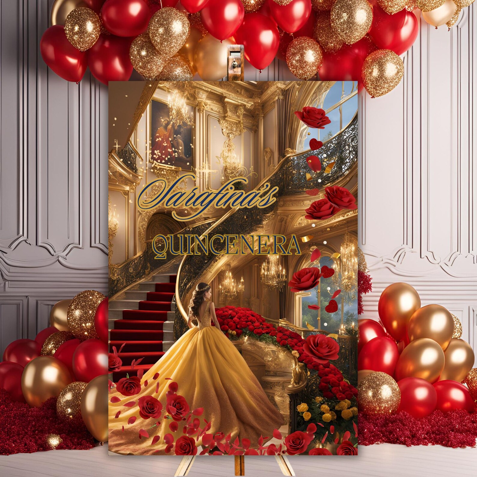 Quinceanera Welcome Sign, Quinceanera Sign, EDITABLE Mis Quince Anos ...