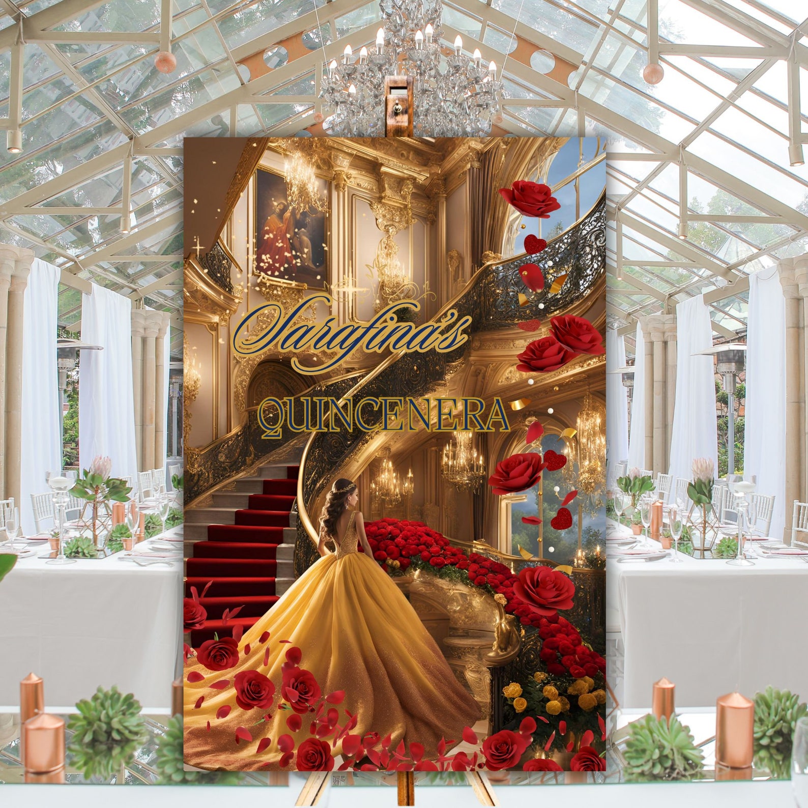 Quinceanera Welcome Sign, Quinceanera Sign, EDITABLE Mis Quince Anos ...