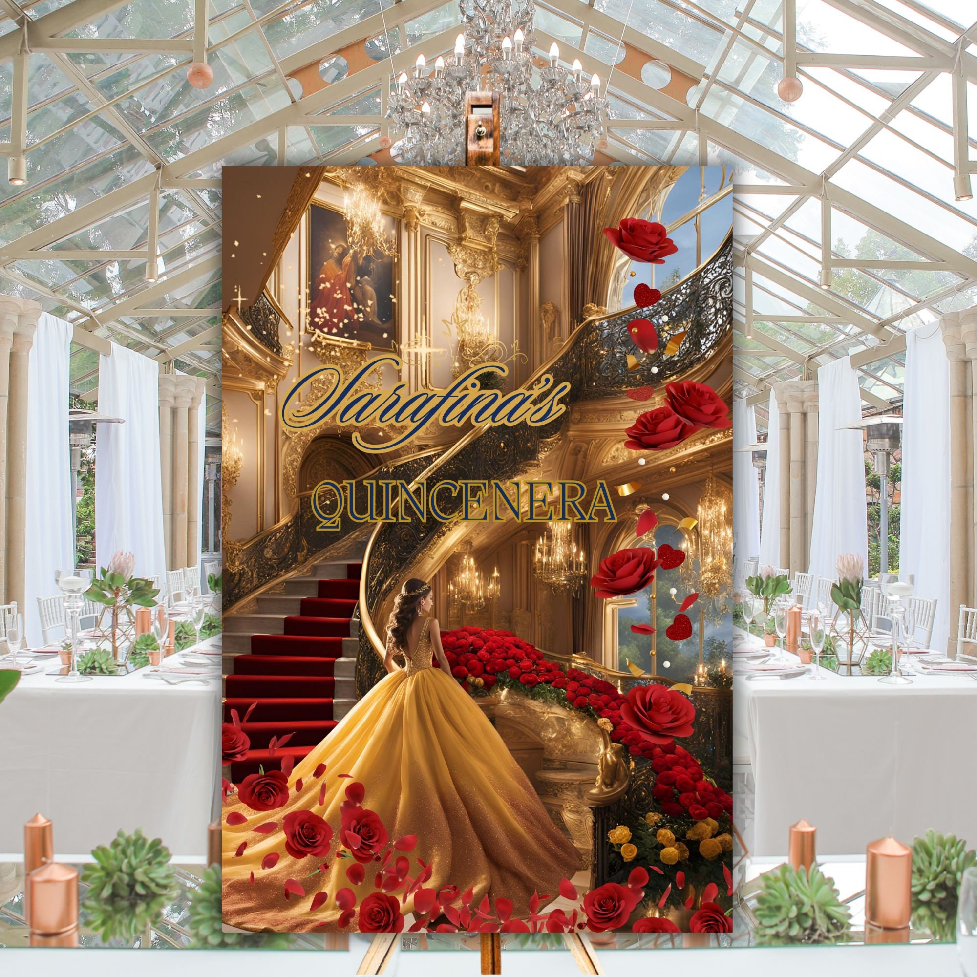 Quinceanera Welcome Sign, Quinceanera Sign, EDITABLE Mis Quince Anos ...