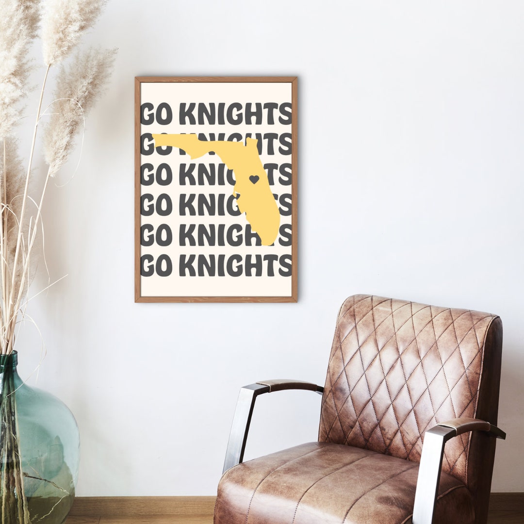 University of Central Florida, UCF, Go Knights, Mascot Prints, College ...