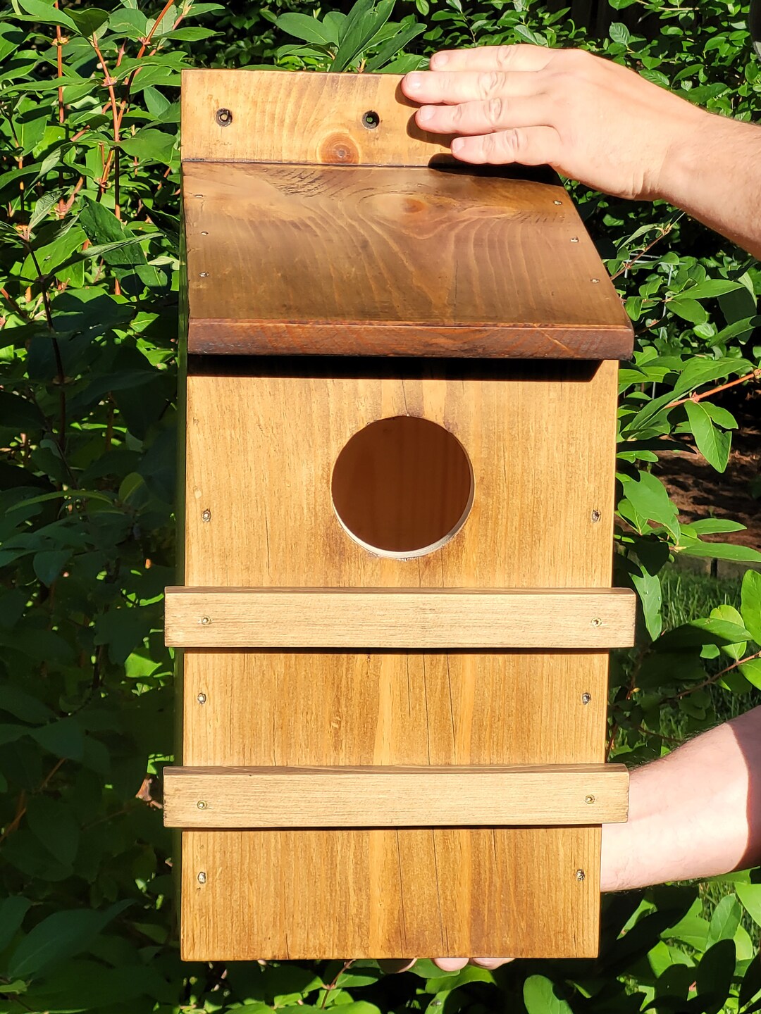 Owl House, Wood Duck House, Large Bird House, Nesting Box, Owl Nesting ...