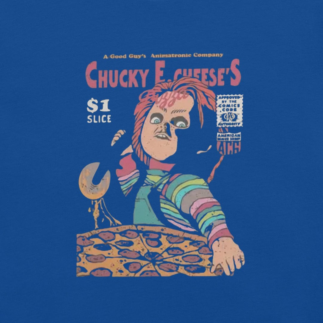 Chucky E. Cheeses Pizza Unisex T-shirt - Etsy