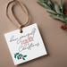 Cozy Little Christmas Printable Gift Tags | Cozy Christmas Tree Favor ...