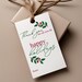 Thank You for All You Do Happy Holidays Printable Gift Tags | Holiday ...