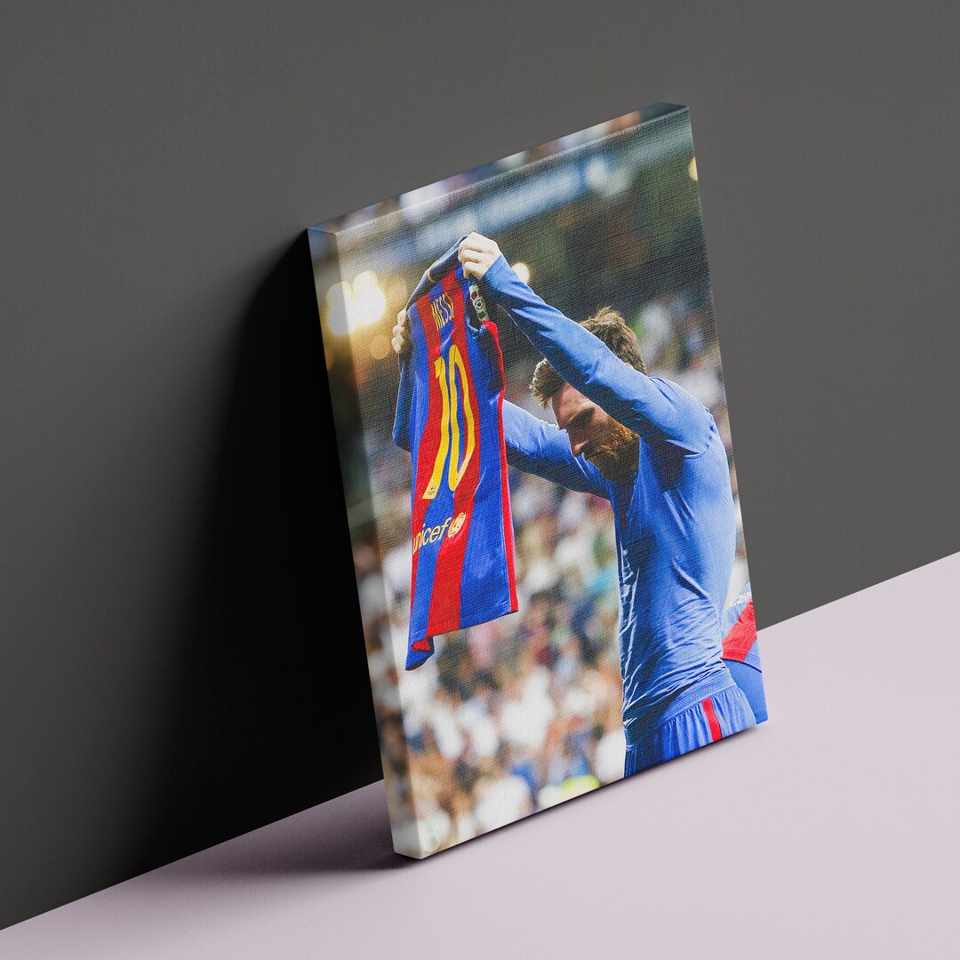 Messi Barcelona Wall Art, Lionel Messi Iconic Picture Poster, Messi ...