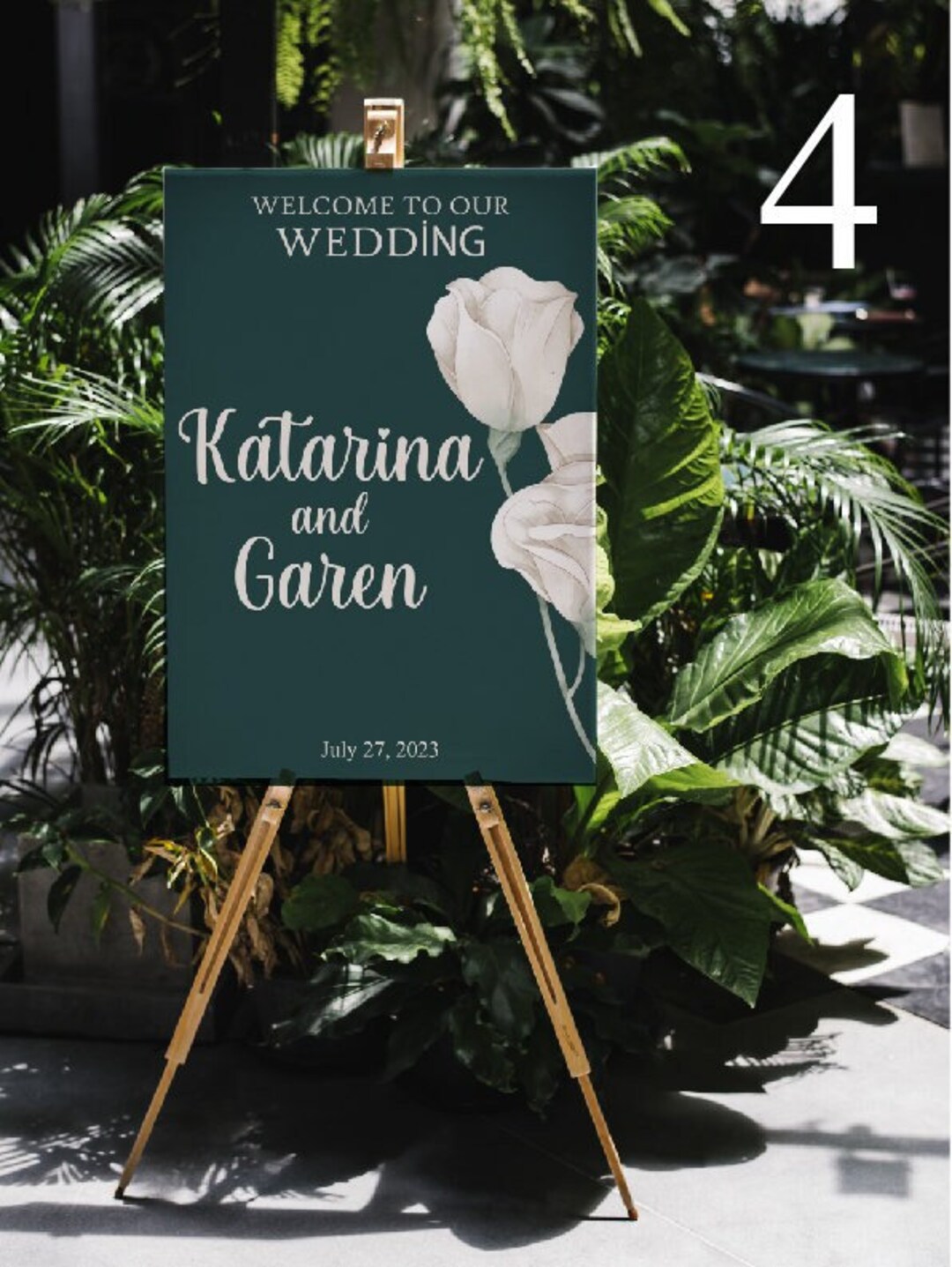 Custom Canvas Wedding Welcome Sign, Nikkah Sign, Baby Shower Sign ...