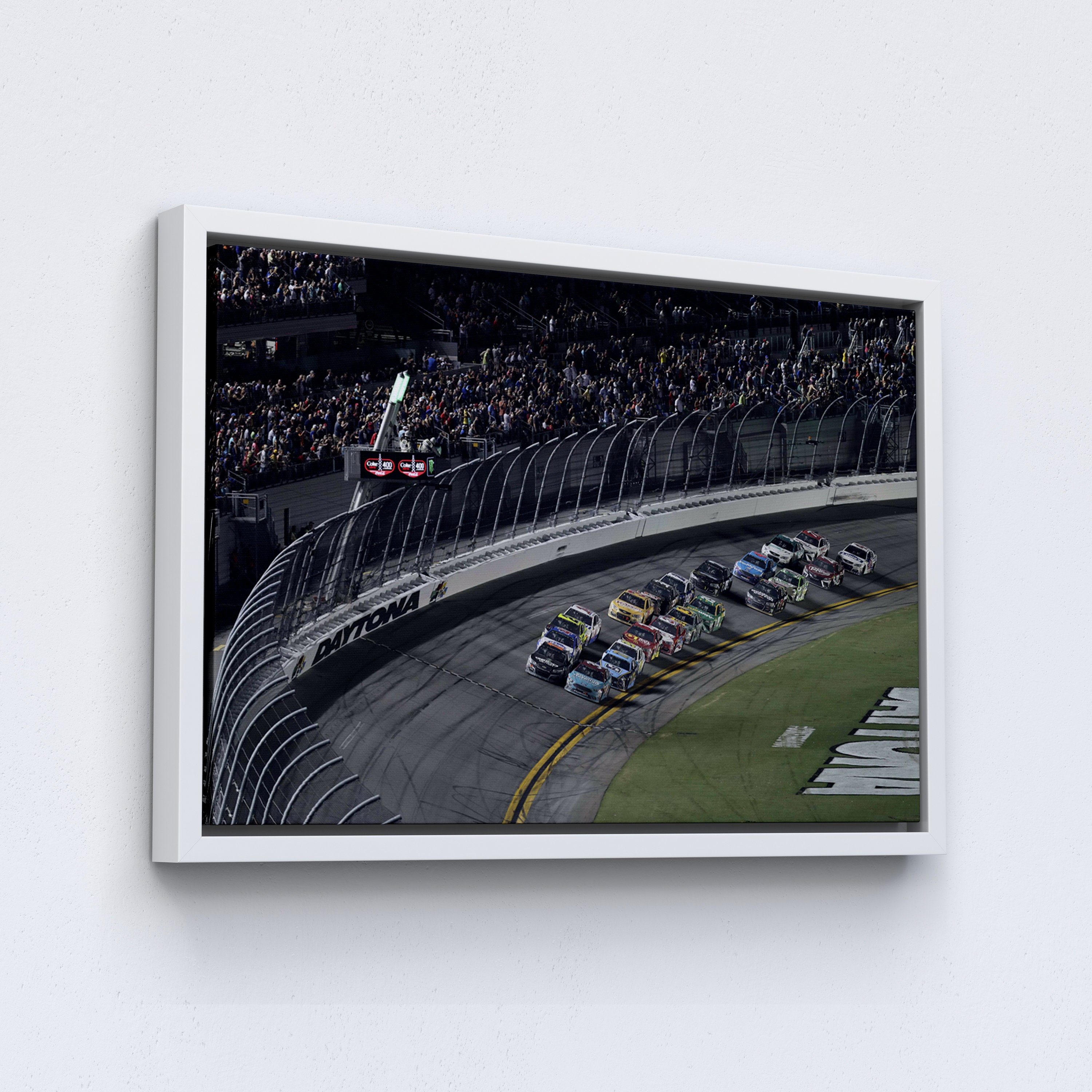 Nascar Race Track, Daytona International Speedway Poster Canvas ...