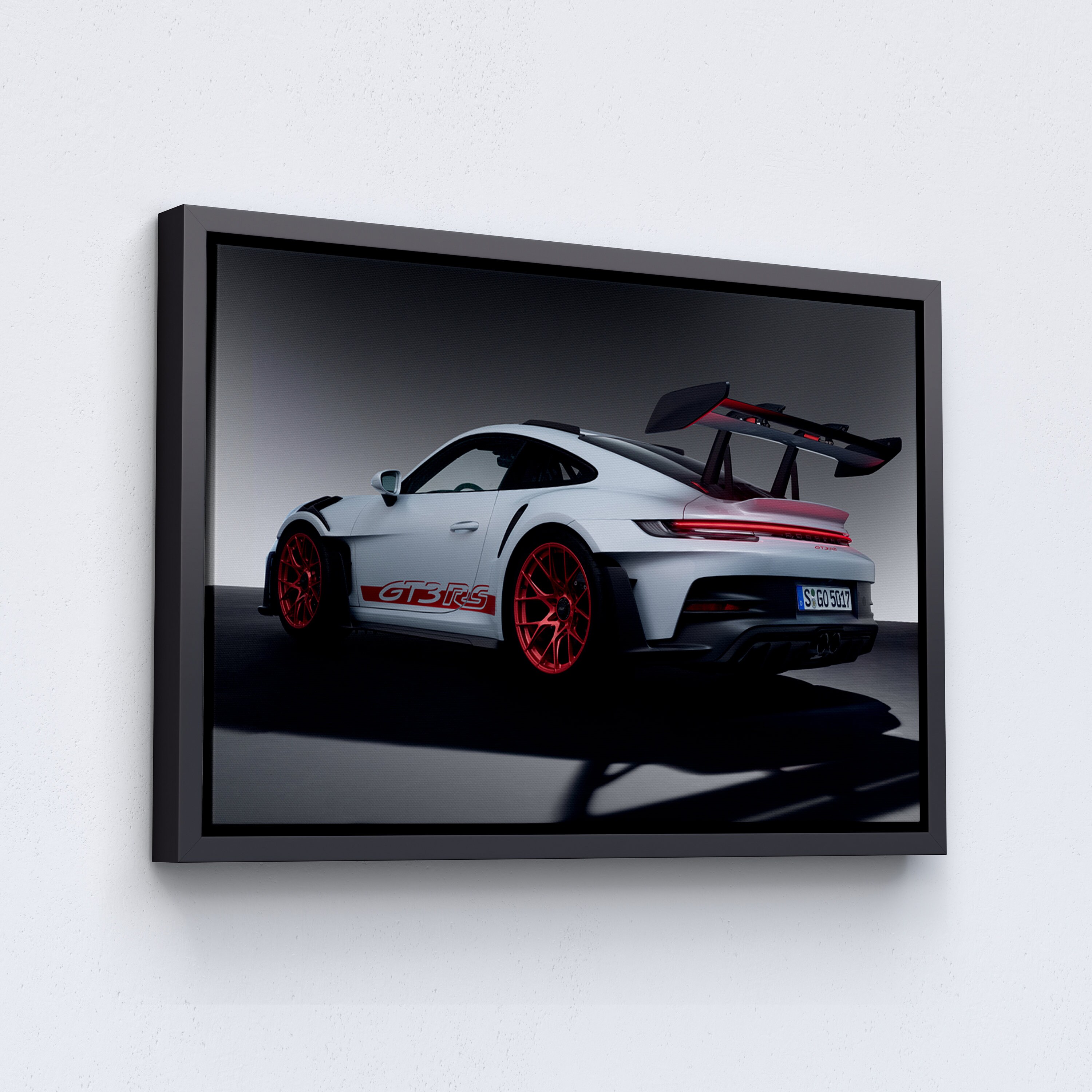 Porsche 911 GT3 RS, Car Canvas Poster, Supercar Wall Art, Porsche 911 ...