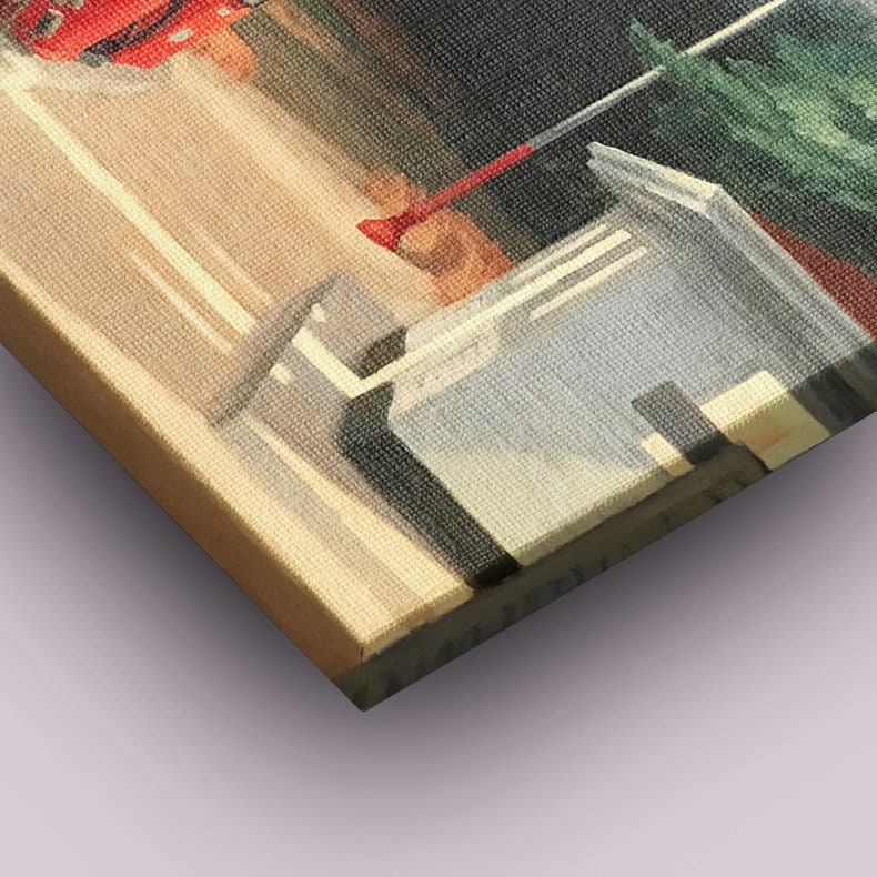 Edward Hopper Gas Station Wall Art , Gas is a 1940 Painting by American ...